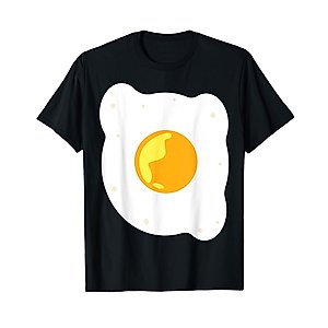 Egg Easy Bacon And Egg Couple Halloween Costume T-Shirt