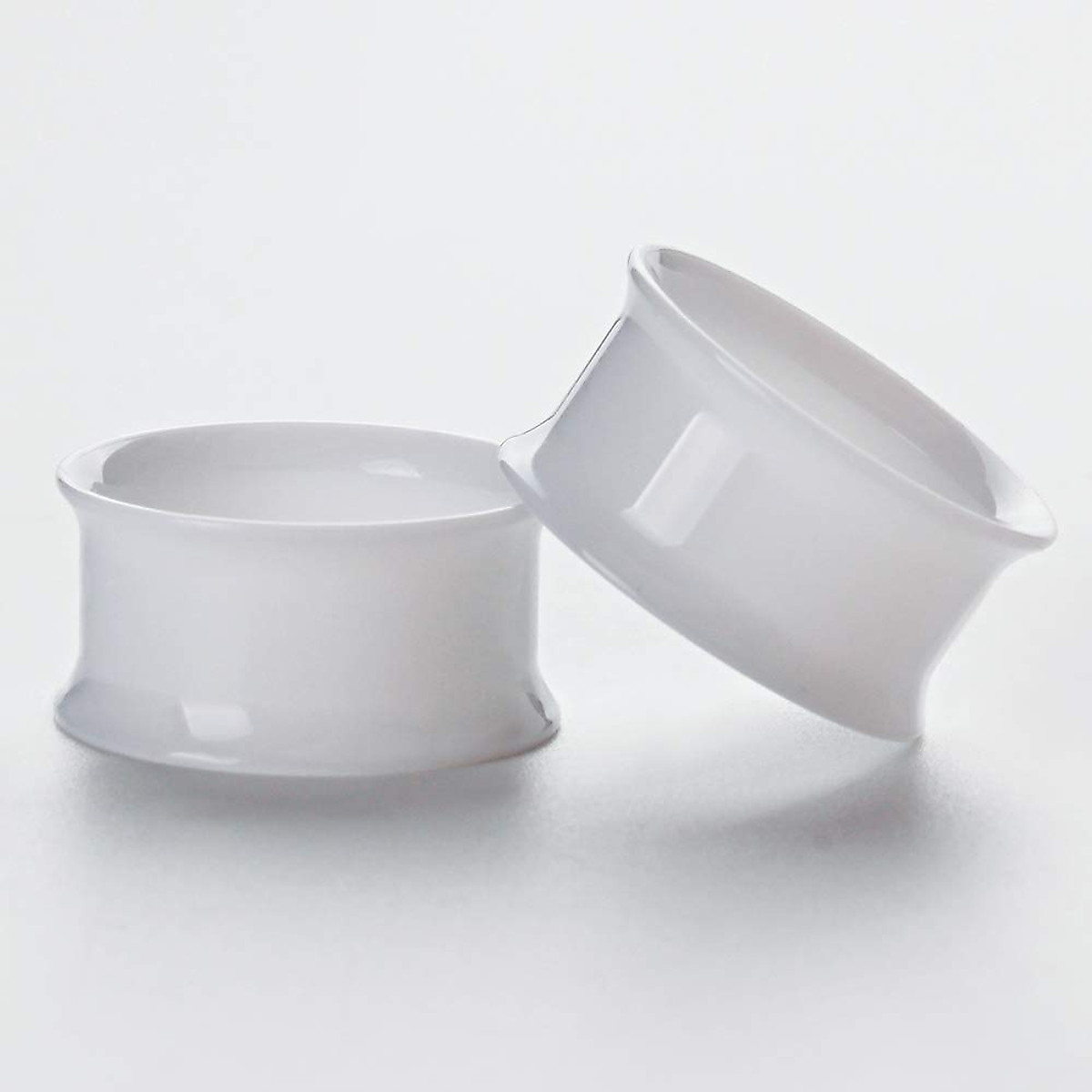 TBOSEN 3 Pairs UV Acrylic Double Flare Ear Gauges Tunnels Plugs Set Gauge Gauge 2g - 1 inch