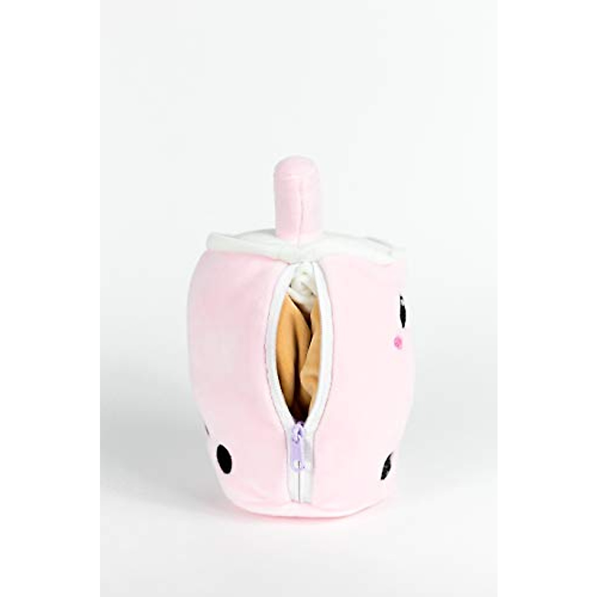 The Original Boba Tea Reversible Boba Plush - Happy to Mad (Reversible Boba Plushie)