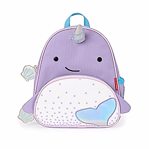 Skip Hop Toddler Backpack, Zoo Preschool Ages 3-4, Narwhal