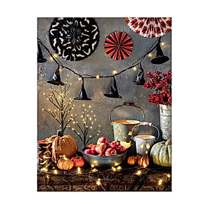 tag Skull Tapers Set Of 2 Black