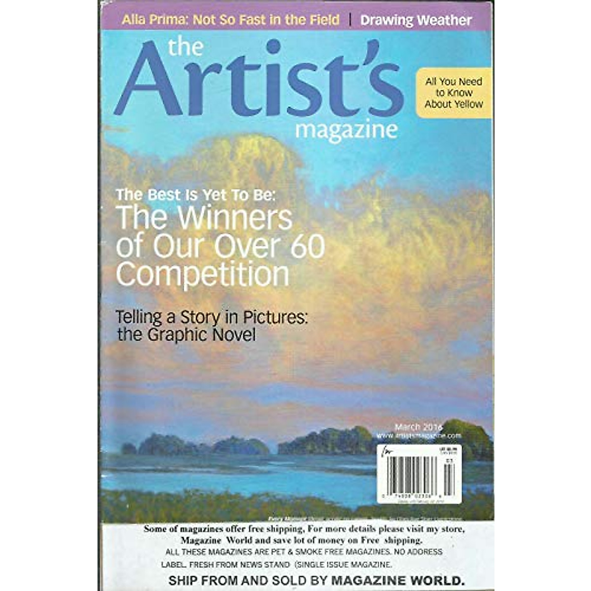 THE ARTIST'S, THE BEST IS YET BE, THE WINERS OF OUR 60 COMPETITION MARCH,2016