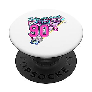 Retro 90s Take Me Back To The 1990s Cassette Made In The 90s PopSockets Swappable PopGrip