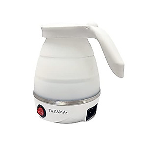 Tayama Collapsible Silicone Electric Kettle with Dual Voltage 110V/220V