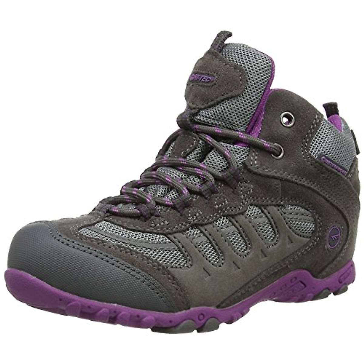 HI-TEC Penrith Junior/Boys Hiking Boots (13 US Junior) (Purple)