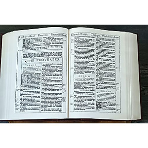 1611 King James Bible - Deluxe Facsimile Edition - Imitation Leather Burgundy (with New Testament Leaf)