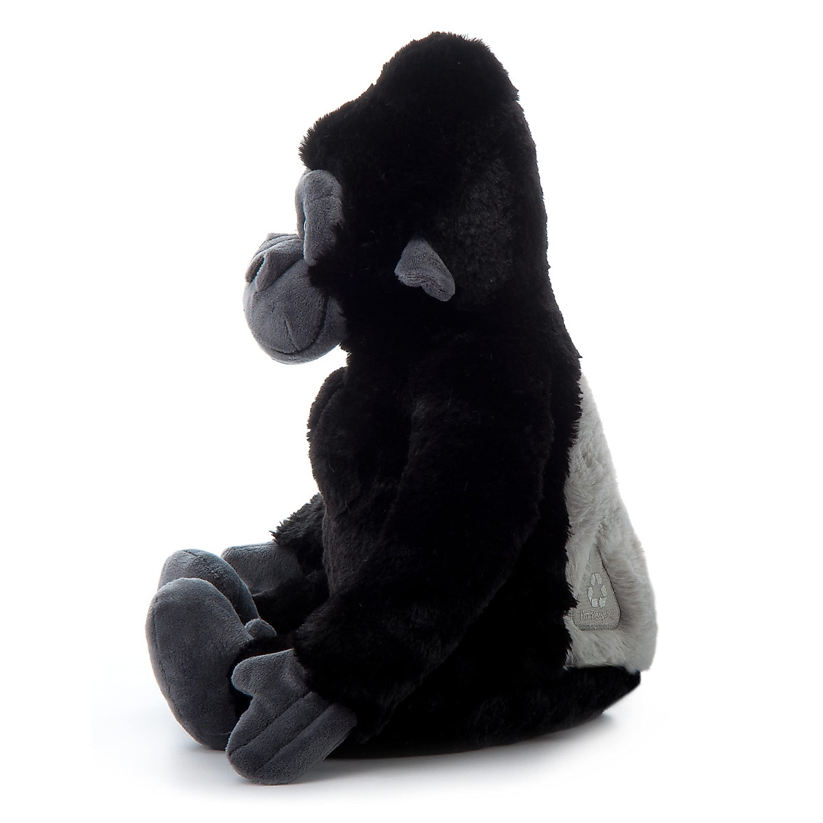 The Petting Zoo Gorilla Stuffed Animal, Gifts for Kids, Wild Onez Zoo Animals, Gorilla Plush Toy 12 inches