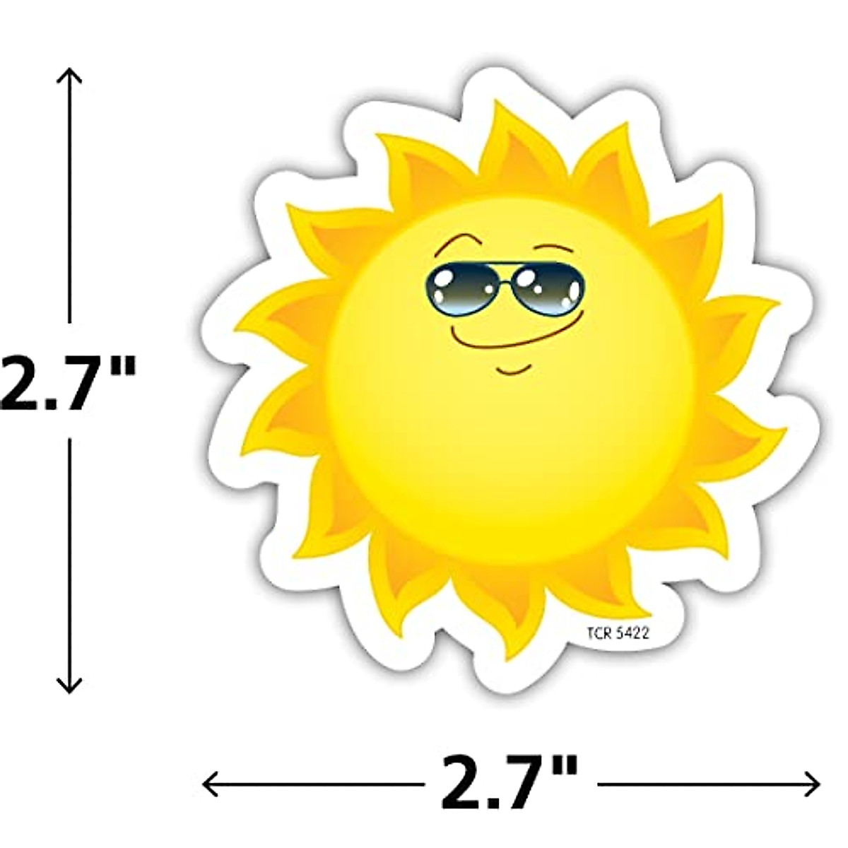 Teacher Created Resources Happy Suns Mini Accents (5422)