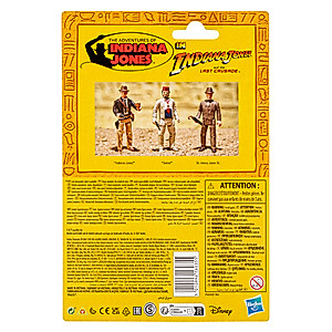 Indiana Jones and the Last Crusade Retro Collection Dr Henry Jones 3.75-Inch Action Figure
