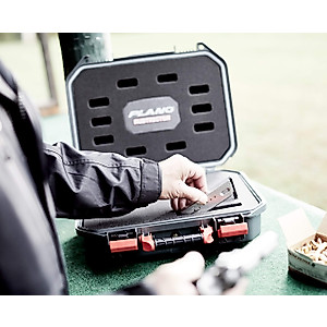 Plano Rustrictor All-Weather Single Pistol Case, Black, Rustrictor Anti-Rust Protection, TSA-Approved Gun Case for Airline Travel