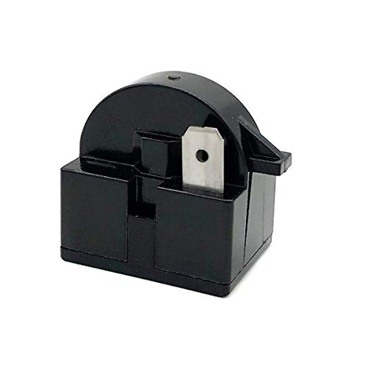 1 PCS QP2-4R7 4.7 Ohm 1 Pin Refrigerator PTC Starter Relay Black