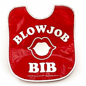 Blow Job Bib - A Hilarious Gag Gift by Candyprints