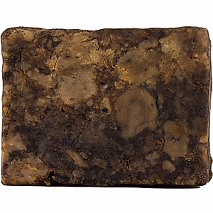 Raw African Black Soap, 100% All Natural by Raw Apothecary- Fair Trade Certified, Cruelty Free, Organic and Unrefined (1 Pound)