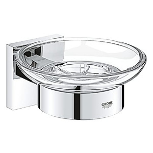 GROHE Soap Dish with Holder, Chrome