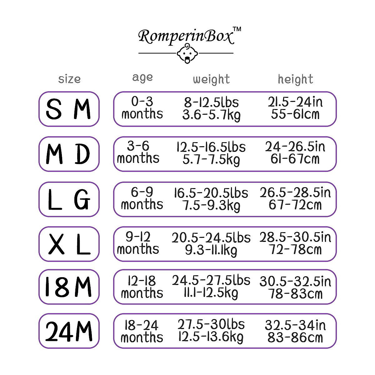 ROMPERINBOX Solid Black Baby Turtleneck Bodysuit Long Sleeve Outfits (Black,18-24 Months)