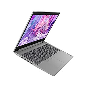 Lenovo 15 Laptop, 11th Generation Intel Core i3-1115G4, 8GB RAM, 256GB SSD, 15.6-inch HD Touch Screen Display, Windows 11, 802.11ac, Bluetooth, HDMI, Platinum Grey, W/ Silmarils Accessories