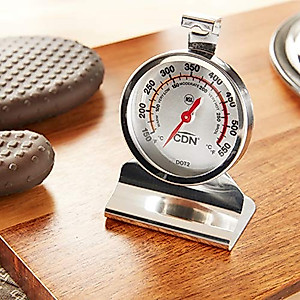 CDN DOT2 09502000954 ProAccurate Oven Thermometer, 1 EA, Silver