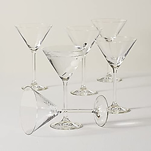 Lenox Tuscany Classics Martini Glass Set, Buy 4 Get 6, 6 Count (Pack of 1), Clear