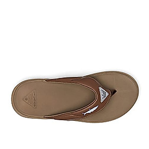 Columbia Women's Fish Flip PFG II, Dark Truffle/Carbon, 8