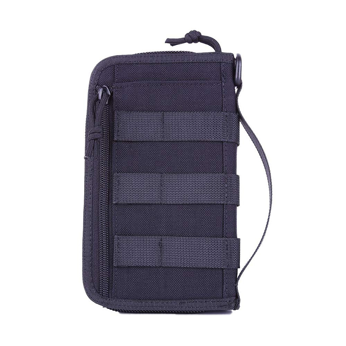 Passport Wallets Outdoor Travel Pouch Holster Handbag Credit Card Organizer (black)