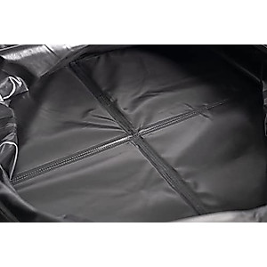 Blackstone Tabletop Griddle w/Hood Carry Bag, 5510, Portable BBQ Grill Griddle Carry Bag for Travel - 600D Heavy Duty Weather-Resistant Cover Accessories, Black, 22 inch