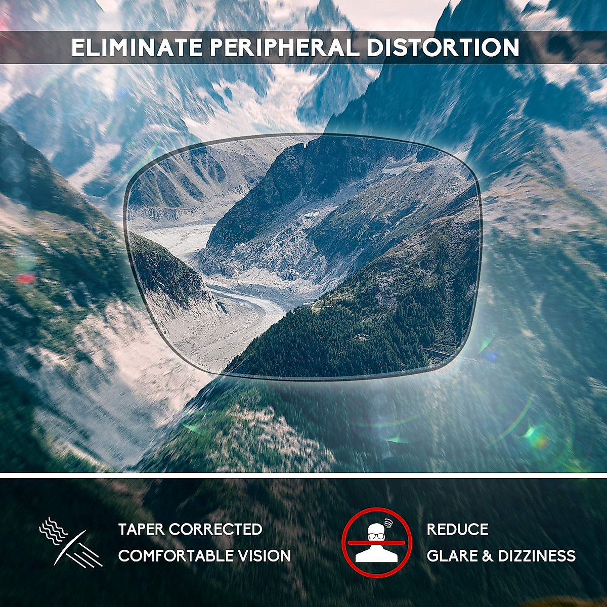 Betterun Black Polycarbonate Polarized Replacement Lenses for Bose Soprano