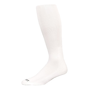 Pro Feet Polyester Multi-Sport Tube Socks, White, Medium