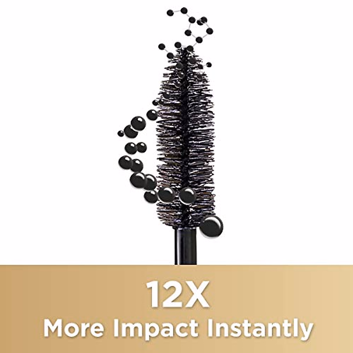 L’Oréal Paris Voluminous Extra-Volume Collagen Waterproof Mascara, Blackest Black, 0.34 Ounces