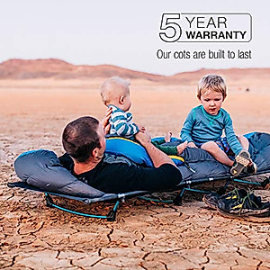 Helinox Lite Cot Ultra-Light, Compact, Collapsible, Portable Camping Cot, Black