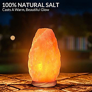Himalayan Glow 1002 Crystal, 5-7 Lbs, Salt Lamp