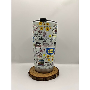 Gilmore Girls Stainless Steel Vacuum Insulated Tumbler 20oz With Lid Sporty Travel Coffee Tumbler, Sporty Travel Beverage Drinkware