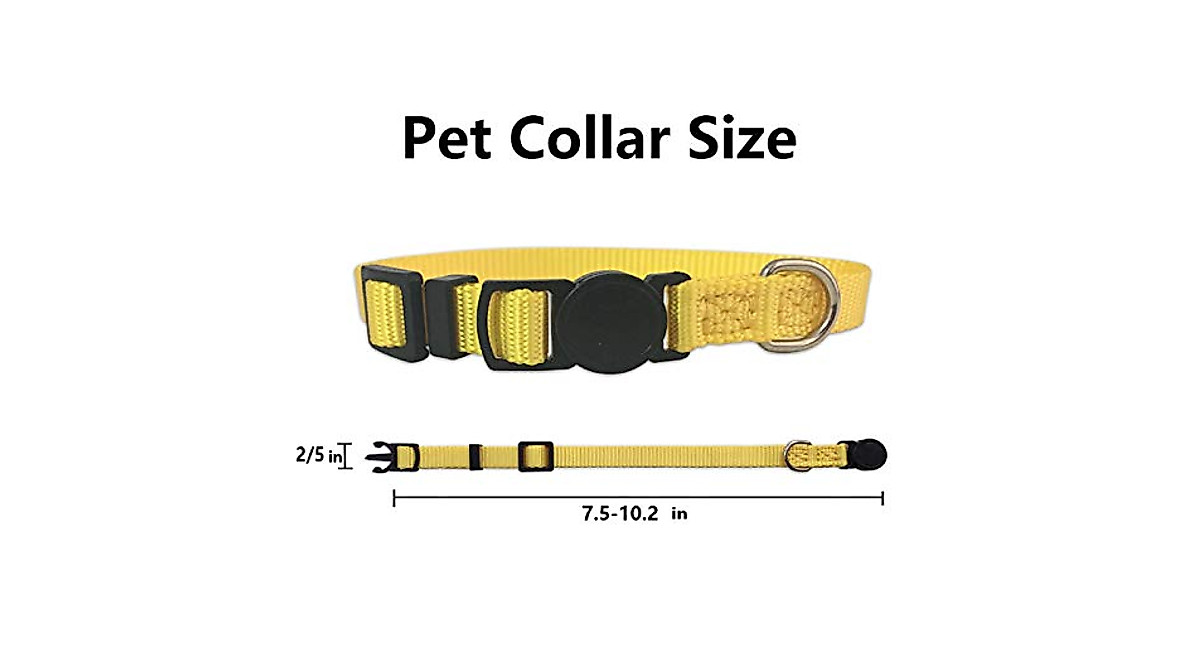 Puppy ID Collar Set with Safety Breakaway Collars & Record Charts