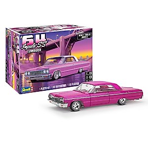 Revell Level 4 Model Kit 1964 Chevrolet Impala SS Lowrider 1/25 Scale Model