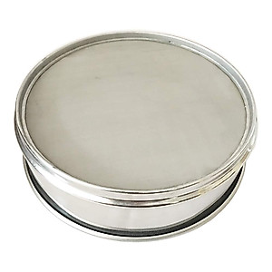 KimLab ISO3310 STD Test Sieve #30 / 600μm Mesh Size,All Stainless Steel,200mm Diameter
