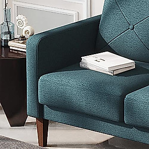 Belffin Convertible Sectional Sofa Couch with Chaise L Shaped Sofa Couch Reversible Sofa Couch Blue