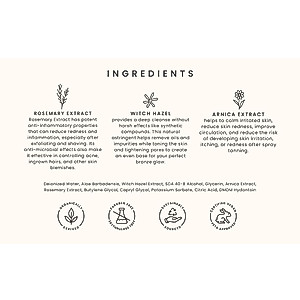 SJOLIE Sunless Tanning pH Balancing Spray (8oz)