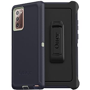 OtterBox DEFENDER SERIES SCREENLESS Case Case for Galaxy Note20 5G - VARSITY BLUES (DESERT SAGE/DRESS BLUES)