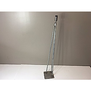 Set of (4) 3 rod Leveling Hairpin Legs, Very Strong,And can be used with Wheel Casters for Mobility,Made in the USA