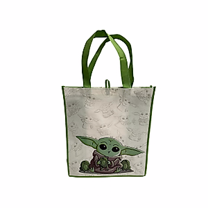 Legacy Licensing Partners Star Wars Baby Yoda Grogu from The Mandalorian Large Reusable Tote Bag