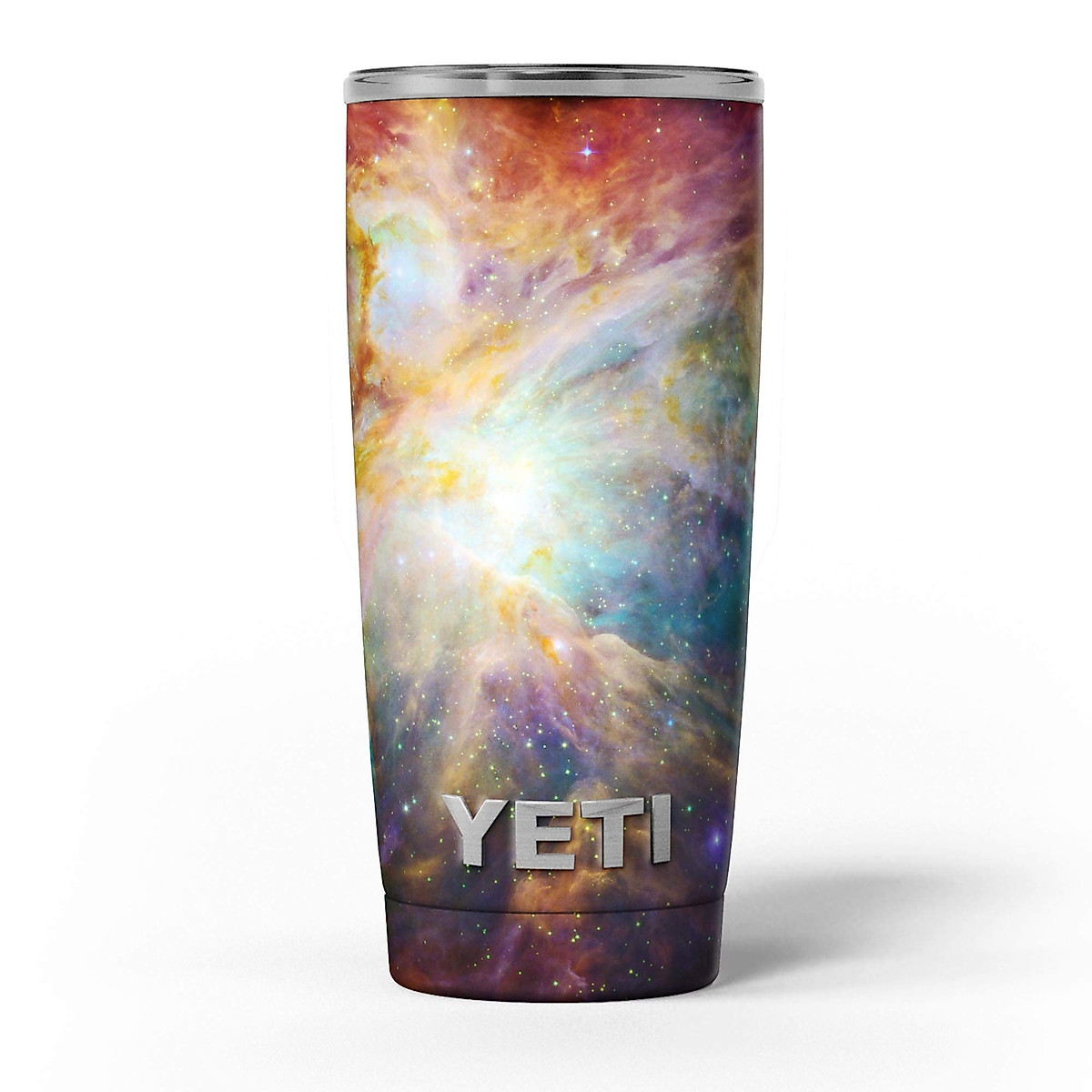 Design Skinz Mutli-Colored Clouded Universe - Skin Decal Vinyl Wrap Kit Compatible with The Yeti Rambler Cooler Tumbler Cups