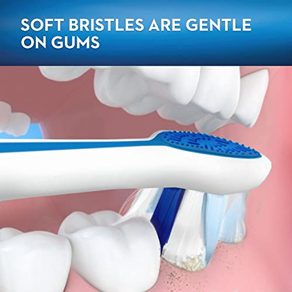 Oral-B CrossAction Compact Toothbrush, Soft, 6 Count