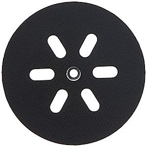BOSCH RS6046 6 In. Hard Hook-&-Loop Sander Backing Pad for Flat Sanding without Gouging and Fast Removal