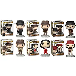 Indiana Jones Legacy Funko Pop! Complete Set (6)