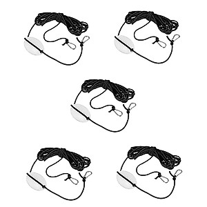 INOOMP 5pcs Kayak Buoy Fishing Kayak Fishing Float Tube Ocean Float Fishing Buoy Ball Boat Anchors Fishing Floats Kayak Supply PVC Buoy Float Buoy for Kayak Major Cotton Rope Set