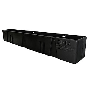 DU-HA Behind-the-Seat Storage Fits 99-07 Chevrolet/GMC Silverado/Sierra Regular Cab, Black, Part #10026