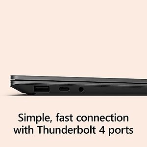 Microsoft Surface Laptop 5 (2022), 13.5" Touch Screen, Thin & Lightweight, Long Battery Life, Fast Intel i7 Processor for Multi-Tasking, 512GB Storage with Windows 11, Black