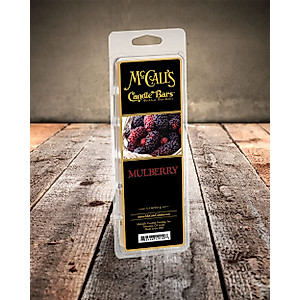 McCall's Candle Bars |Mulberry | Highly Scented & Long Lasting | Premium Wax & Fragrance | Made in The USA | 5.5 oz