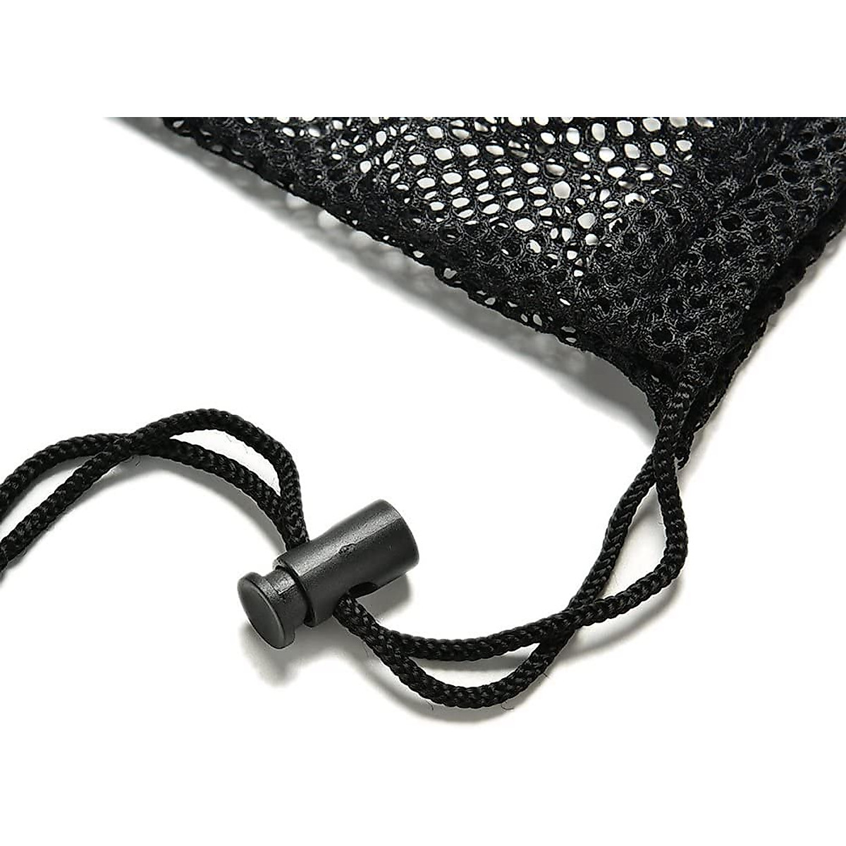 8PCS Mesh Bags Drawstring Bag Set - Nylon Mesh Drawstring Bags with Cord Lock Closure - Delicates Laundry Bag For Washing Machine - Small Gym Bag for Basketball, Volleyball, Football, Golf Stuff Balls