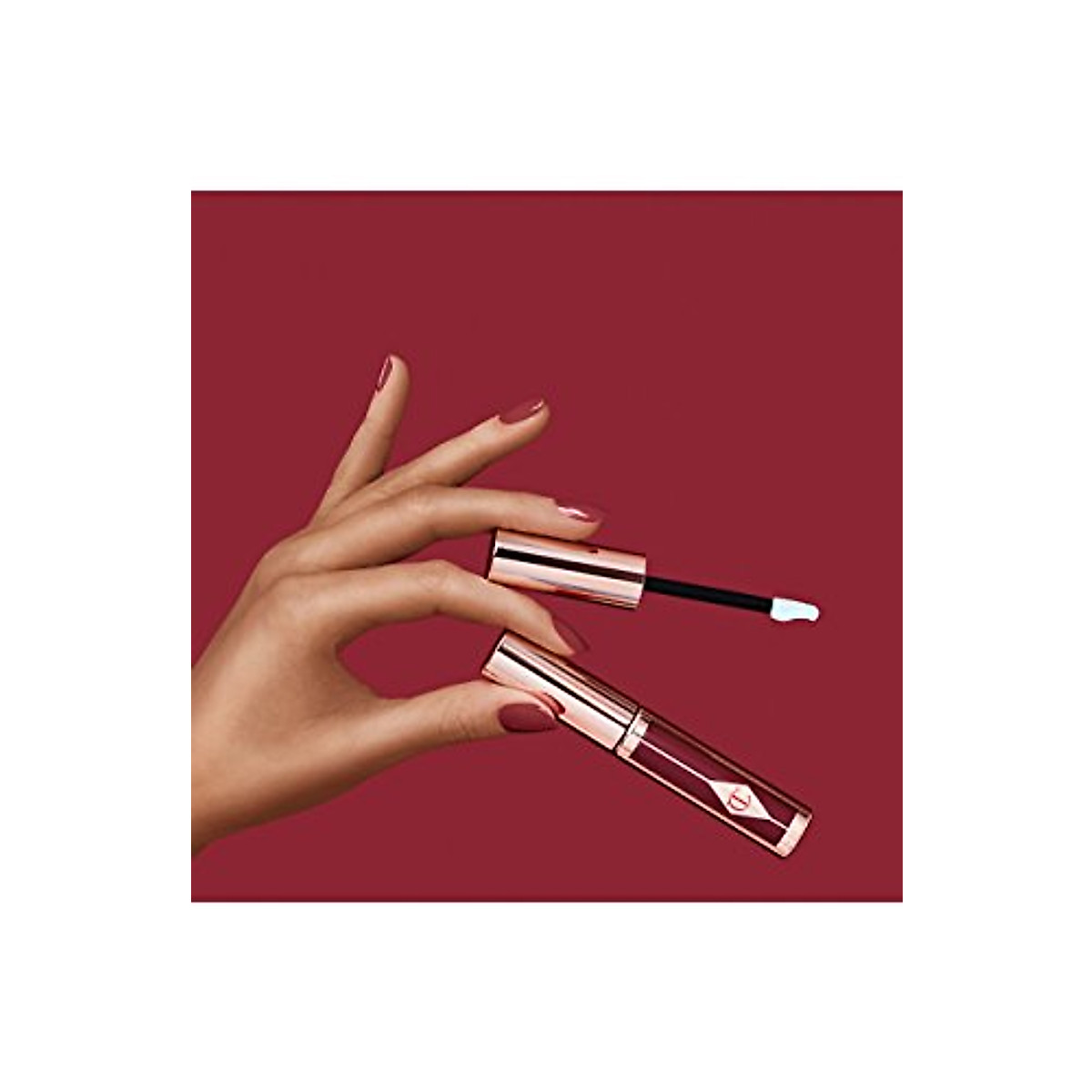 Charlotte Tilbury Hollywood Lips Liquid Lipstick - Dangerous Liaison/Rusty Rose