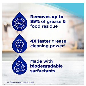 Dawn Platinum (refreshing rain scent) 22 fl oz 3 pack